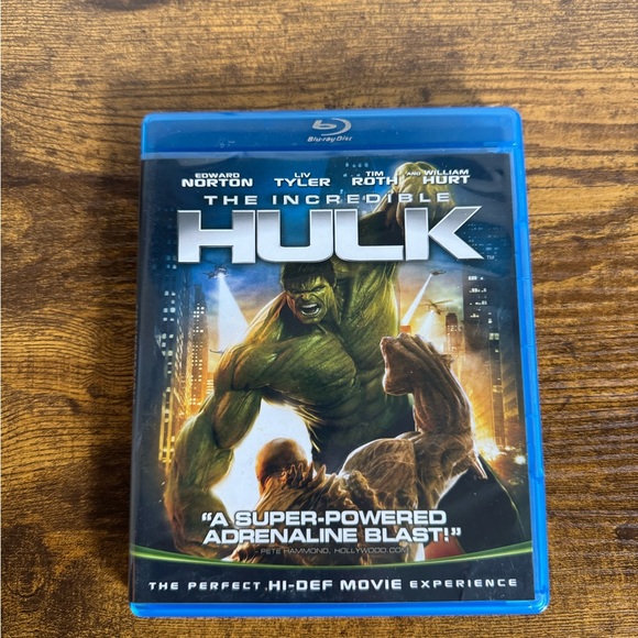 Media | The Incredible Hulk Bluray Disc Watched Once | Poshmark
